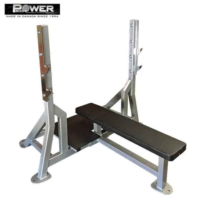 #1016 POWER CORE ELITE BENCH PRESS WITH SPOTTER PLATFORM | Power Body ...