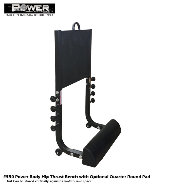 Hip Thrust Bench | Power Body Fitness Inc.