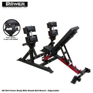 #818A POWER BODY ELITE DUMBBELL BENCH | Power Body Fitness Inc.