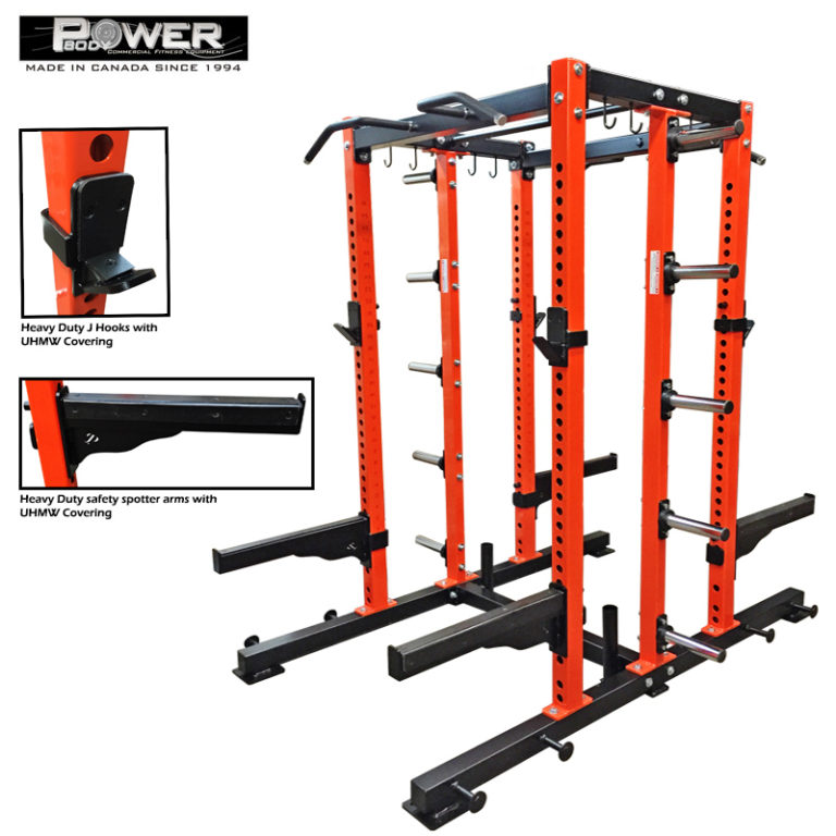 #1630L POWER CORE ELITE SMITH MACHINE/HALF RACK WITH HI LAT/LOW ROW ...