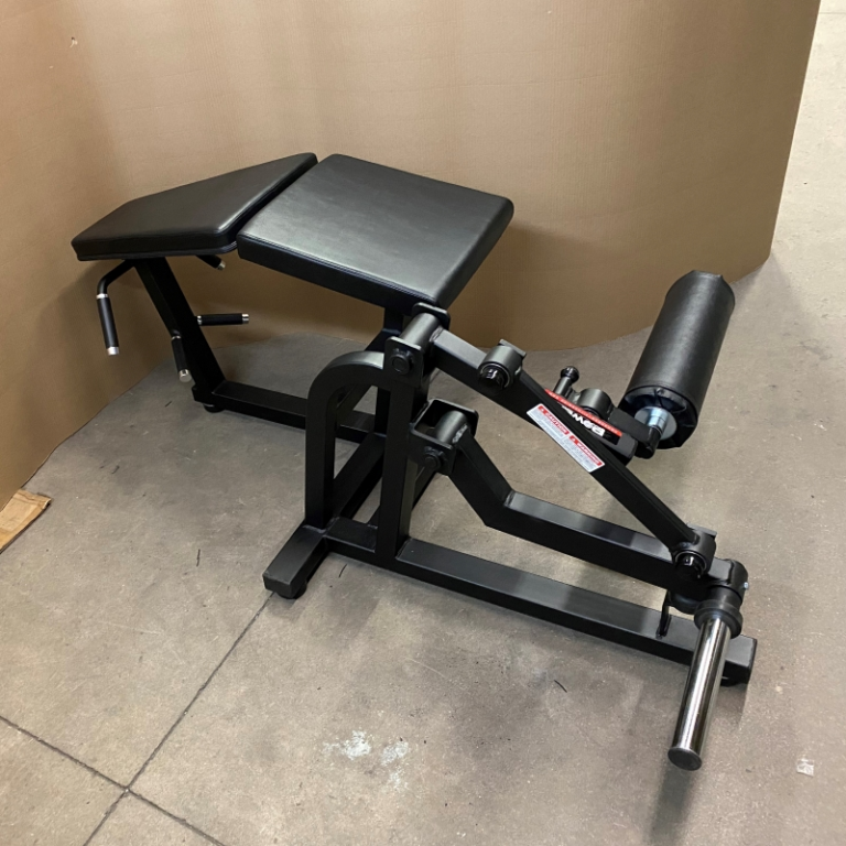 #1320 PLATE LOADED PRONE LEG CURL | Power Body Fitness Inc.