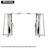 #3019 SELECTORIZED ADJUSTABLE CABLE CROSSOVER | Power Body Fitness Inc.