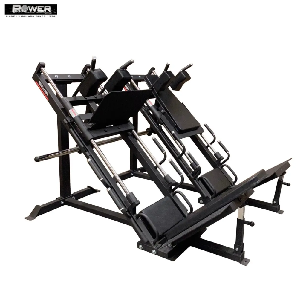 #450 HACK SQUAT LEG PRESS COMBO WITH LINEAR BEARINGS | Power Body ...